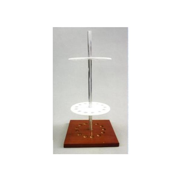 Porta pipetas para 13 lugares de madera Porta pipetas para 13 lugares de madera